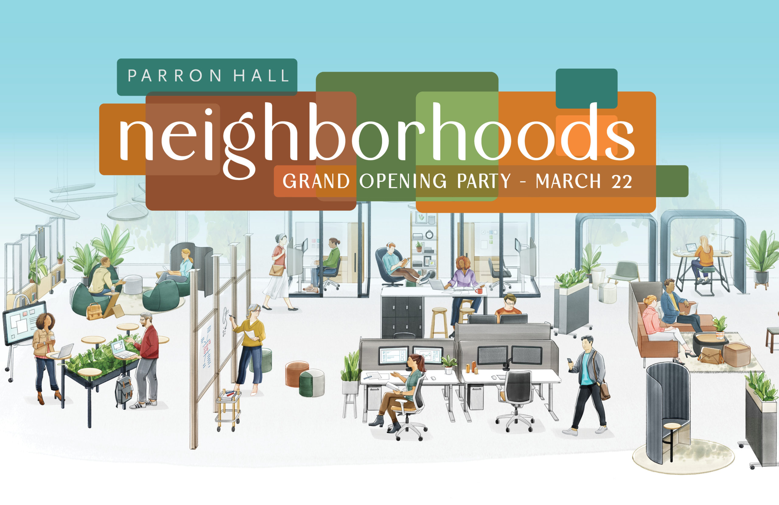 Parron Hall | Neighborhoods Grand Opening Party | March 22, 2023