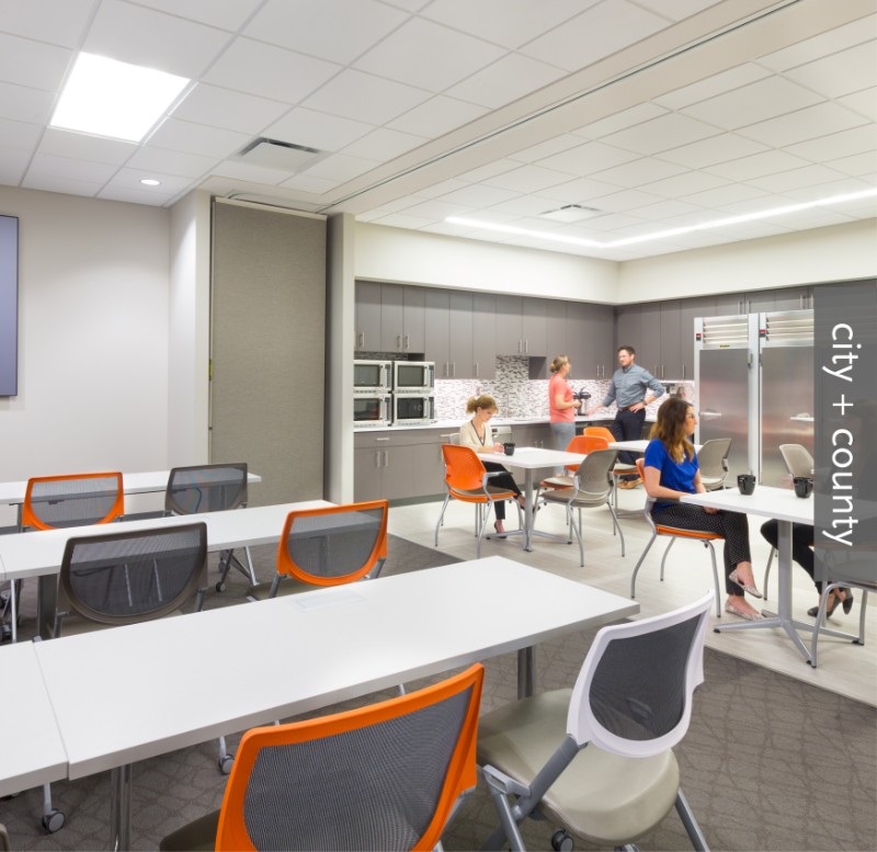 City & County Interior Workspace | Parron Hall San Diego, CA